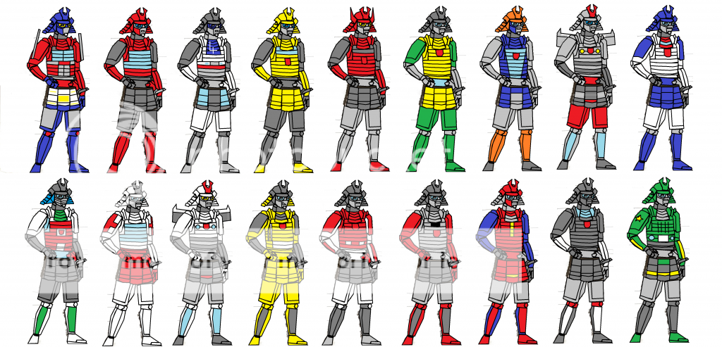 2D Artwork: - Samurai transformers | TFW2005 - The 2005 Boards