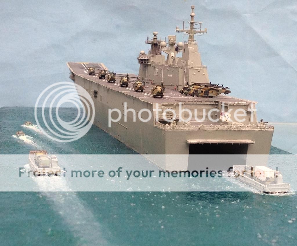 HMAS Canberra Orange Hobby 1/700 - Ready for Inspection - Maritime ...