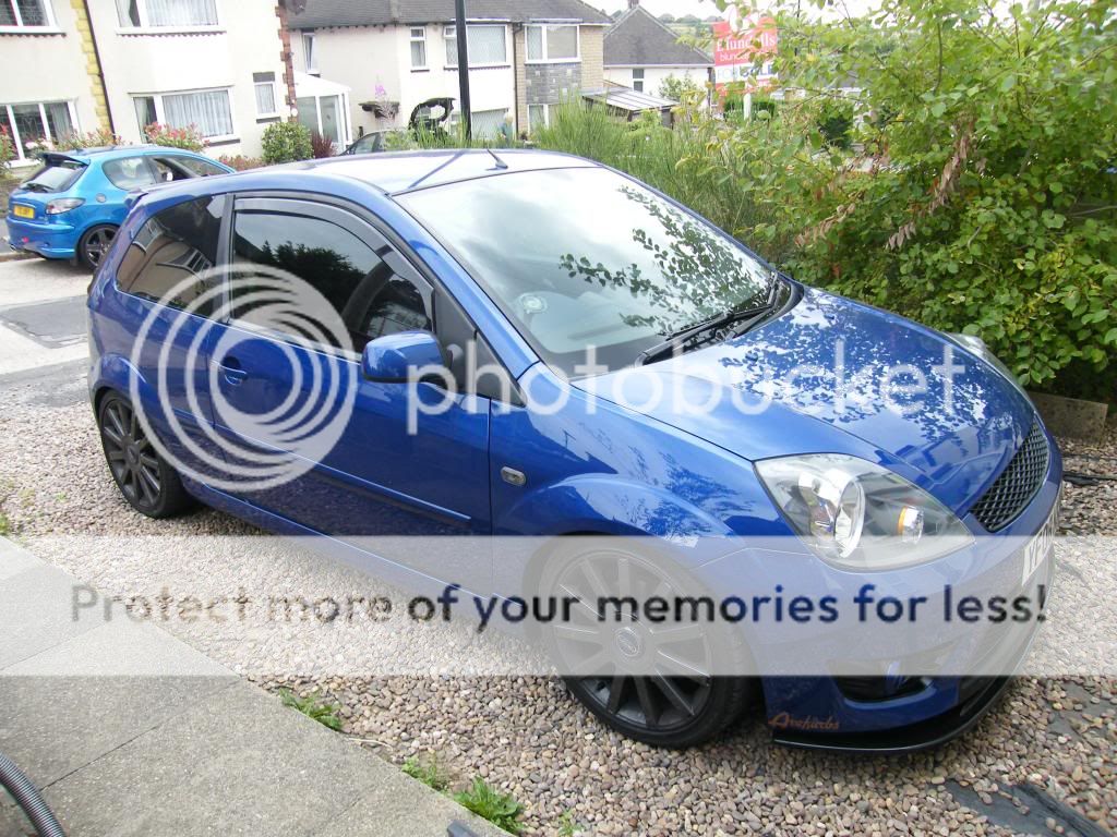 blue modded ford fiesta mk6 | Detailing World Forum