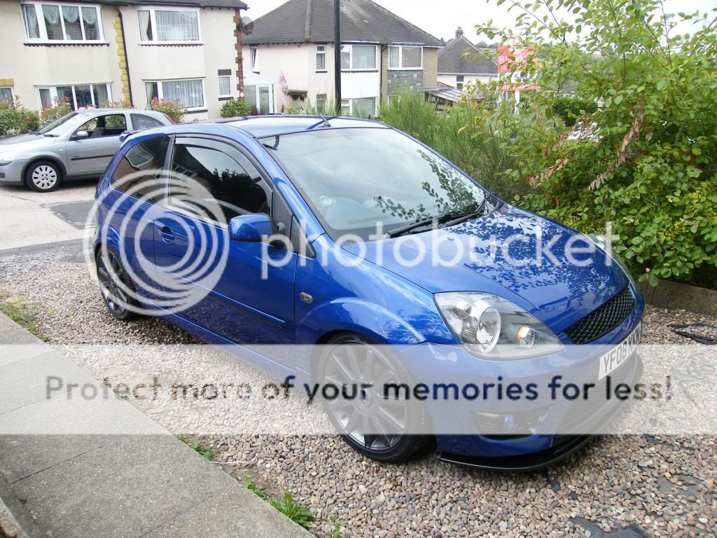 blue modded ford fiesta mk6 | Detailing World Forum